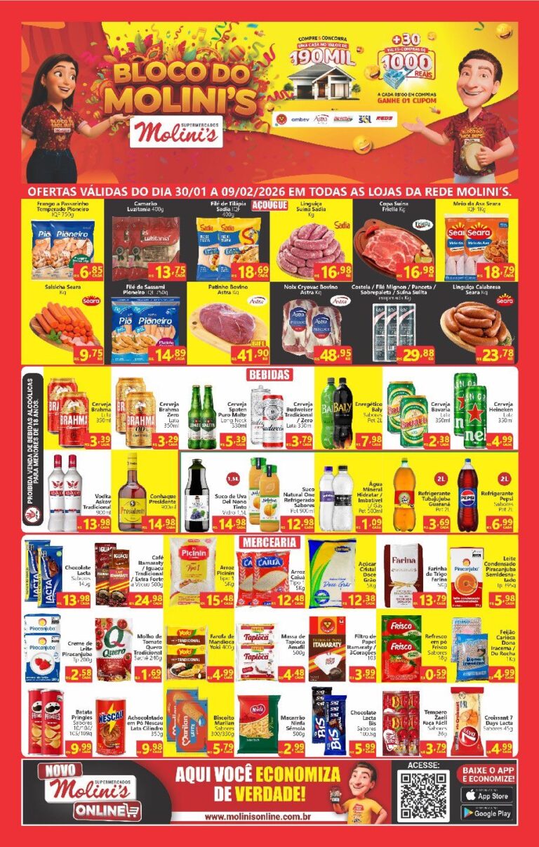 Supermercado Molini’s confira nossas ofertas: – Tribuna do Vale